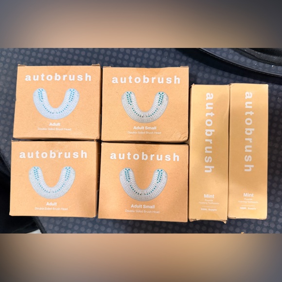 Autobrush | Bath | Autobrush New Heads And Toothpaste | Poshmark